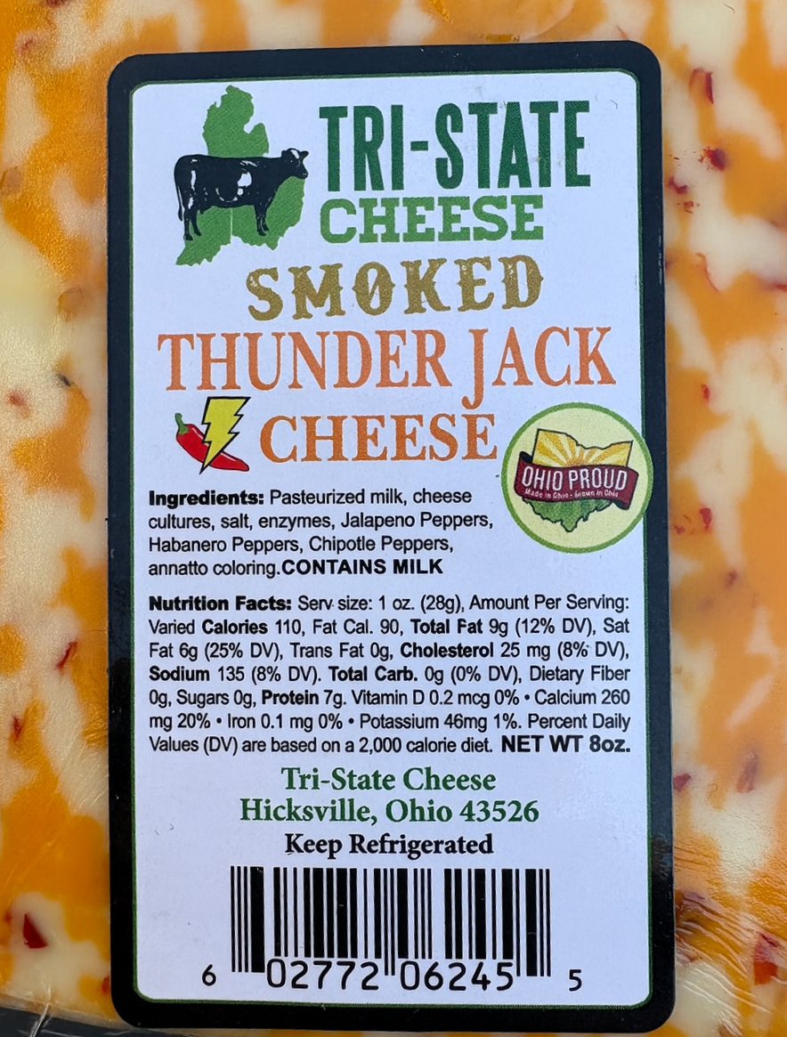 Smoked Thunder Jack Cheese – Tri-State Cheese