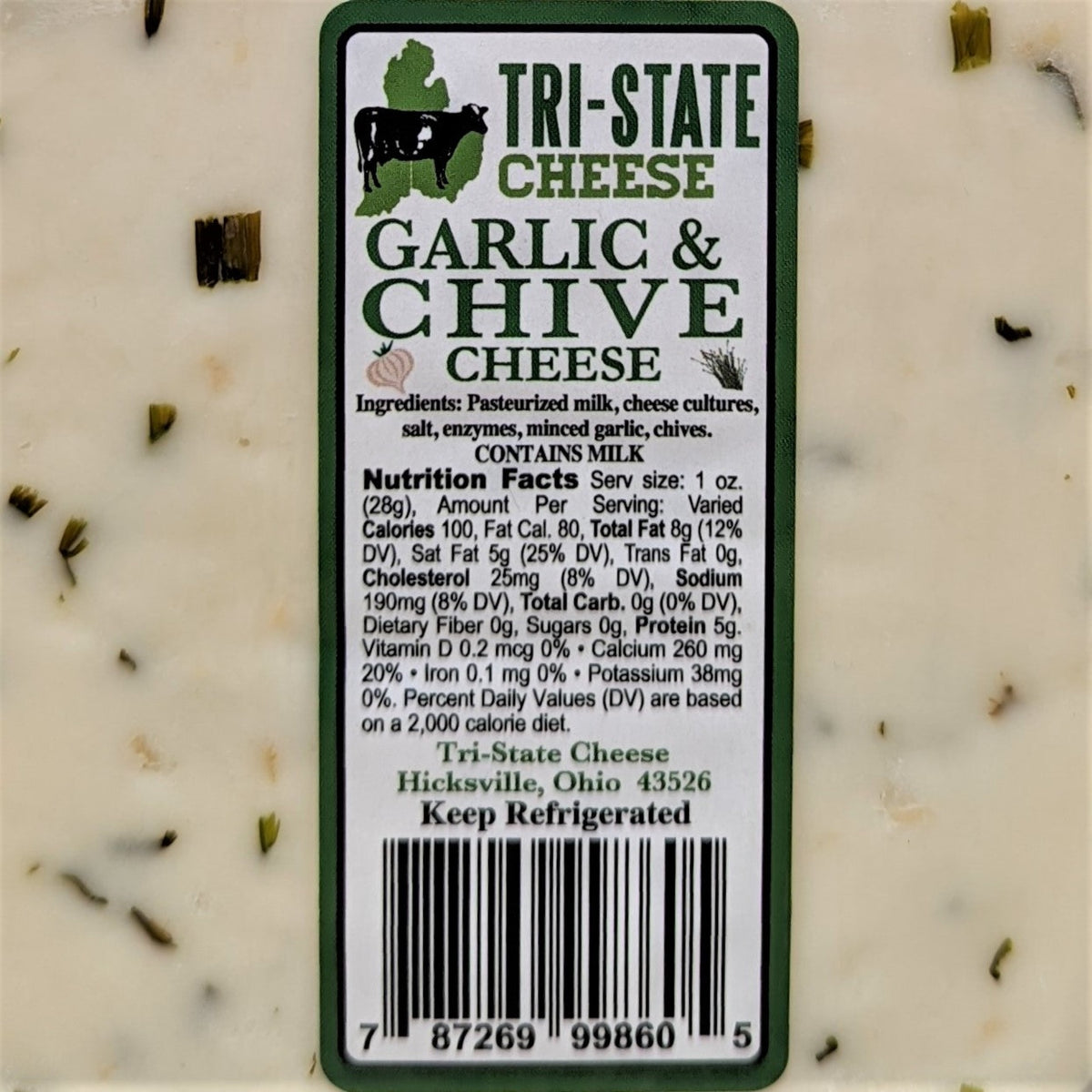 Garlic & Chive – Tri-State Cheese